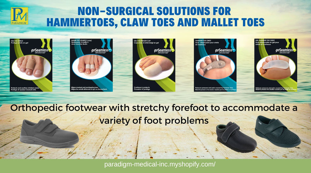 Reducing Pain and Discomfort caused by Mallet toes, Hammer Toes and Cl